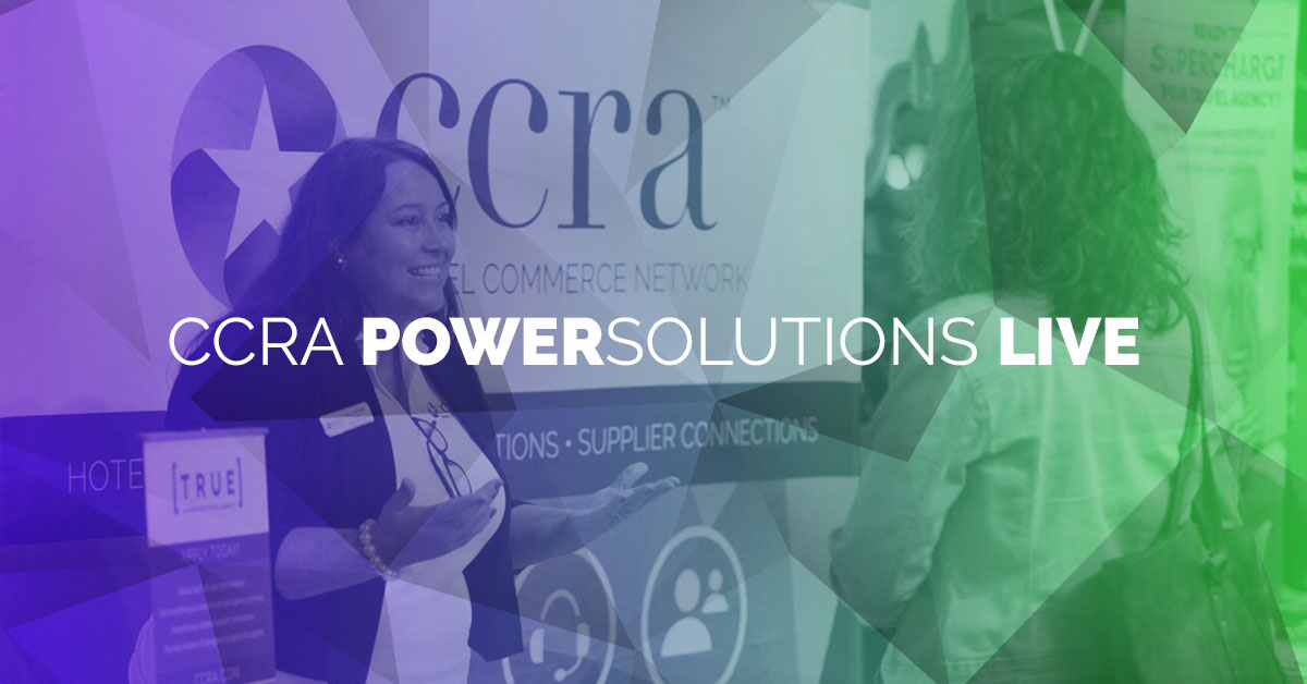 CCRA PowerSolutions Live Travel Industry Events