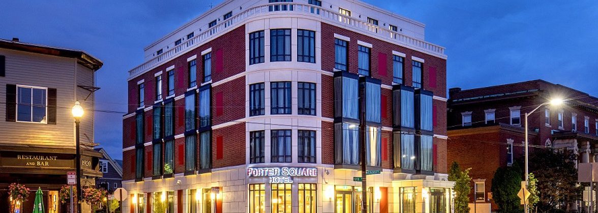 Porter Square Hotel, just steps away from the MBTA Red Line train. | CCRA