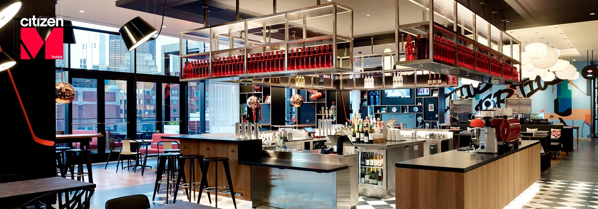 New England has a new kind of hotel – citizenM Boston North Station - CCRA